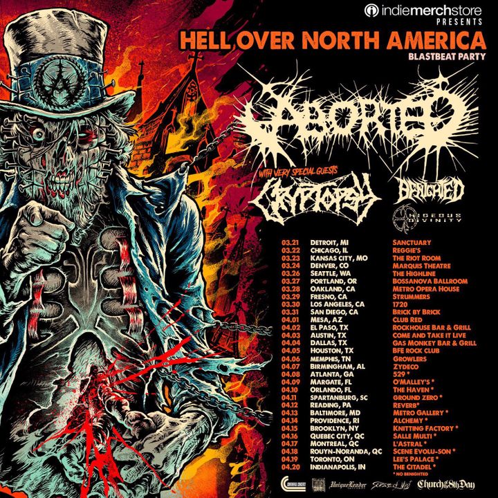Cryptopsy Tour Dates 2019 & Concert Tickets | Bandsintown