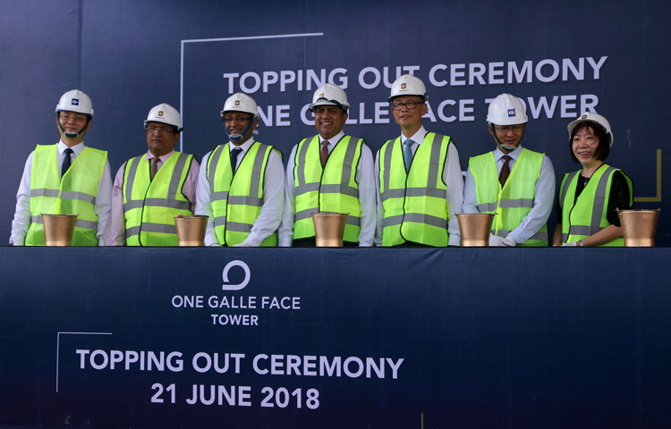One Galle Face Development celebrates completion of One Galle Face ...