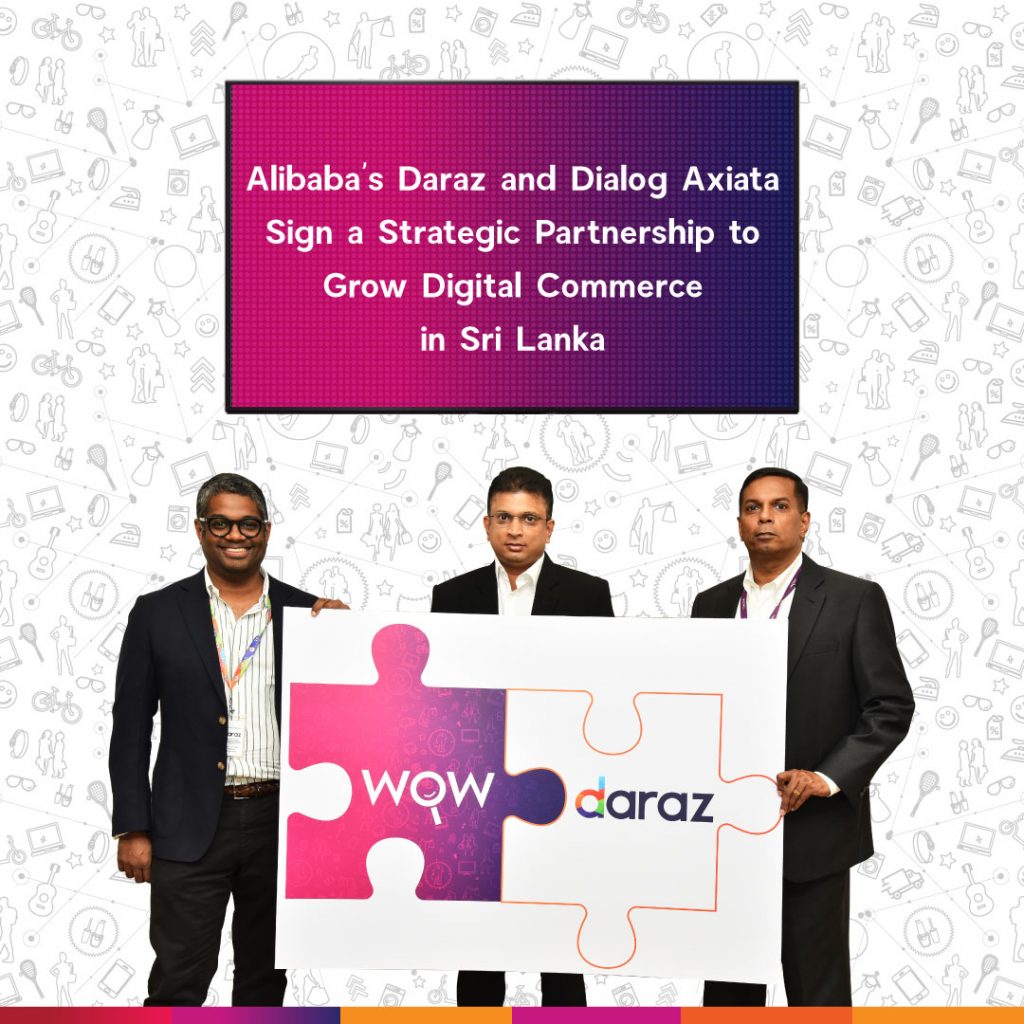Alibaba's Daraz and Dialog Axiata sign a strategic partnership to grow ...
