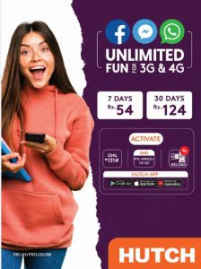 HUTCH launches Unlimited Social Media plans for both 3G and 4G ...