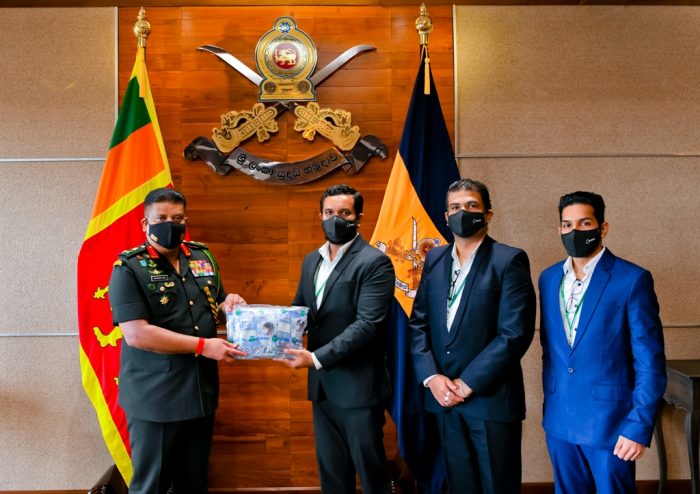 Puritas steps up support to SL Army with donation of 5,000 Oxypura face ...