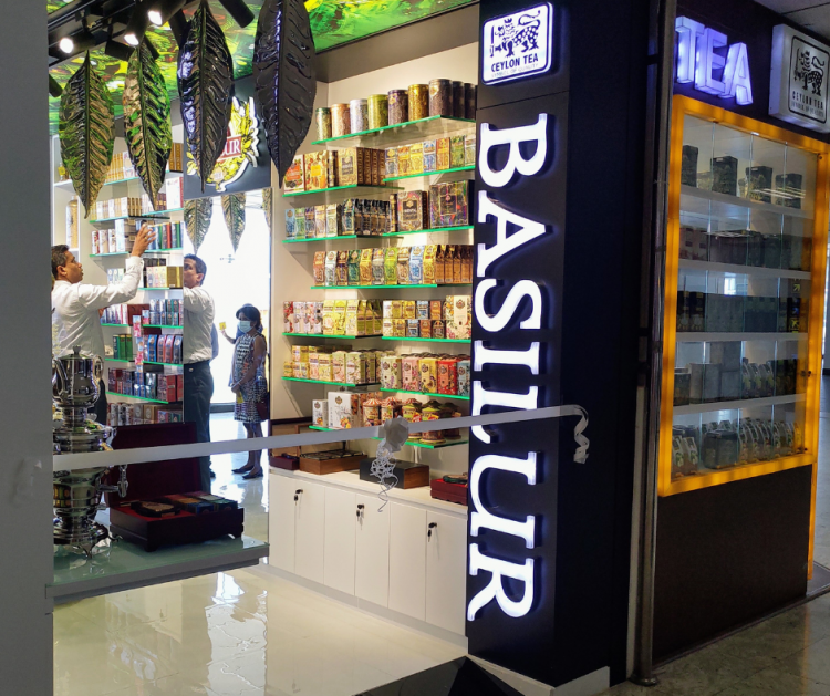 Basilur Tea opens an exclusive outlet at Bandaranaike International ...