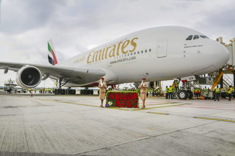 Emirates A380 debuts in Bengaluru - Adaderana Biz English | Sri Lanka ...