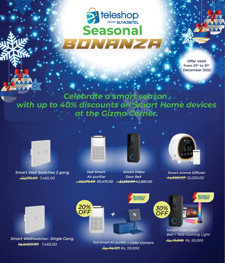 SLT-MOBITEL’s promotional offers for Kaspersky, Smart Home products and ...