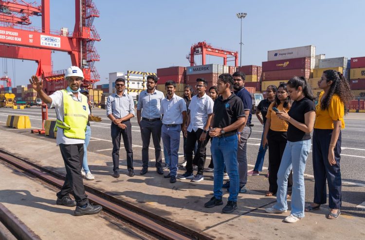 CICT hosts university students to a day at Colombo Port’s South ...