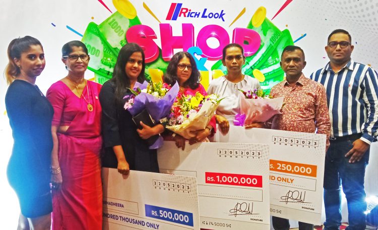 Rich Look Shop& Win: Eheliyagoda resident bags Rs.1 million in prize ...