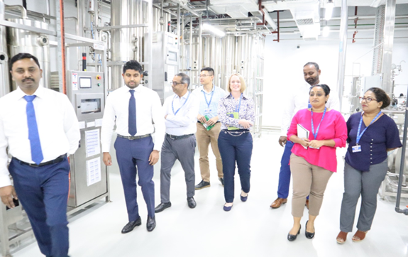 USFDA Delegation Visits YADEN LABORATORIES - Adaderana Biz English ...