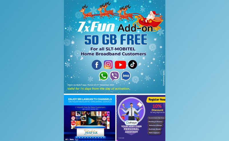 SLT-MOBITEL unwraps festive season with surprises for new and existing ...