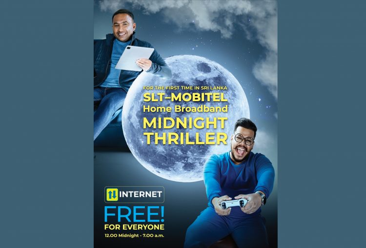SLT-MOBITEL Home Broadband launches ‘Midnight Thriller’ introducing ...