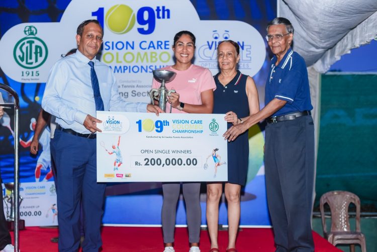 Vision Care 109th Colombo Championship Concludes Celebrating Tennis ...