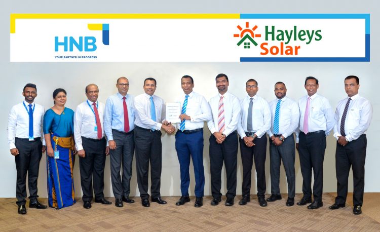 HNB and Hayleys Solar partner to offer flexible financing for renewable ...