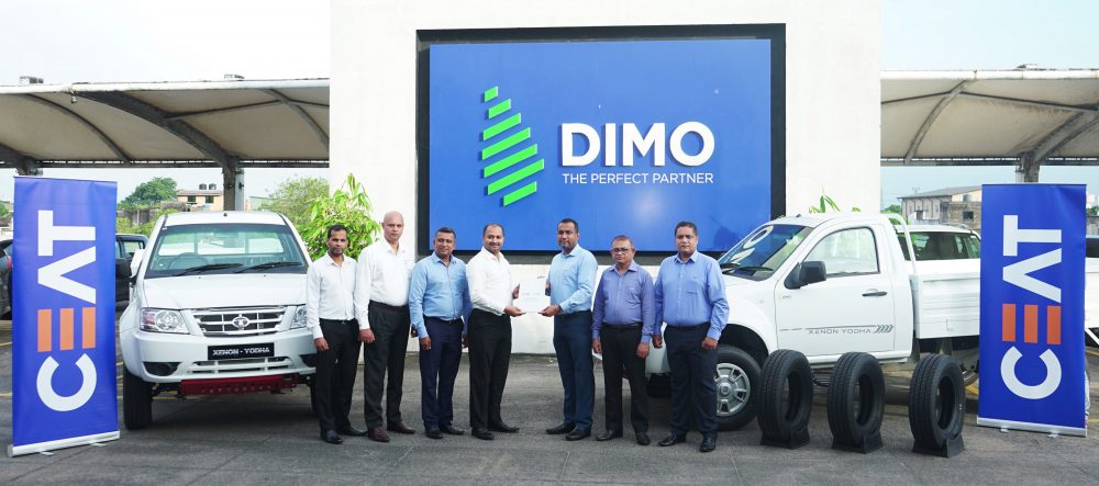 CEAT develops new original equipment radial tyre for DIMO’s Tata Xenon ...