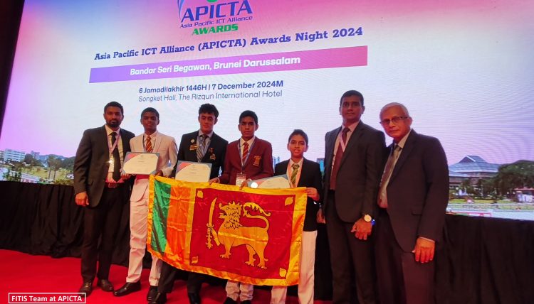 Sri Lankan Students Shine at Asia Pacific ICT Awards, APICTA 2024 in ...