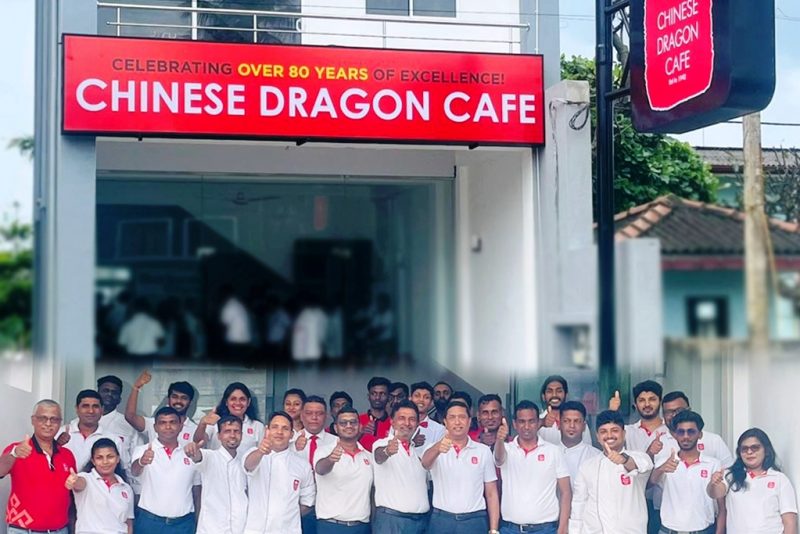 Chinese Dragon Café opens flagship outlet in Galle - Adaderana Biz ...