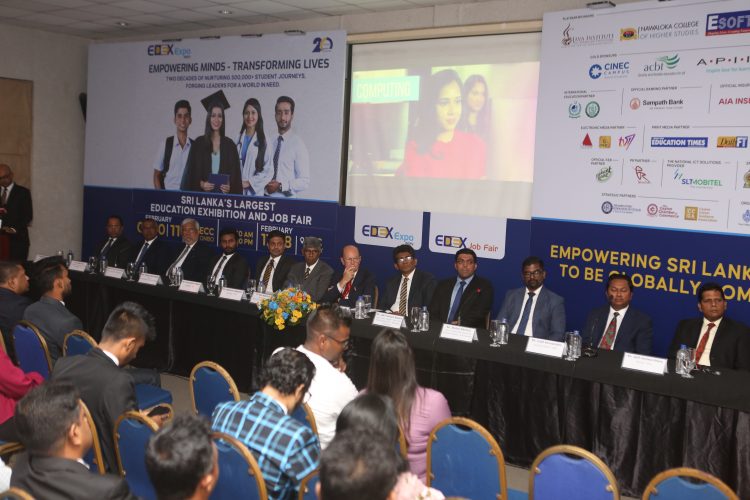 උසස් අධ්‍යාපන දැවැන්තයා EDEX Expo 2024 මෙවර 20 වැනි වරටත් කොළඹ දි හා ...