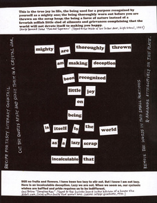 Creating Collage Poetry