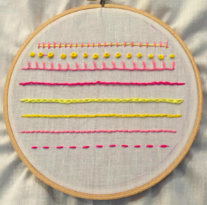 Intro to Embroidery: Making a Sampler