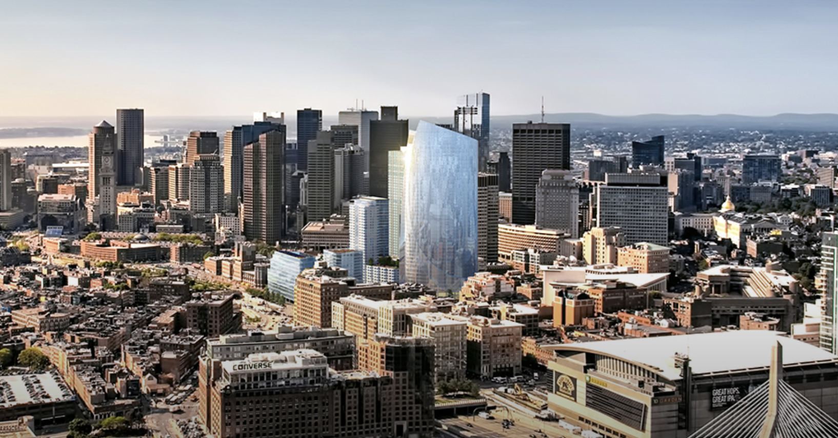 Bldup - Framing Begins for Residential Tower at Bulfinch Crossing