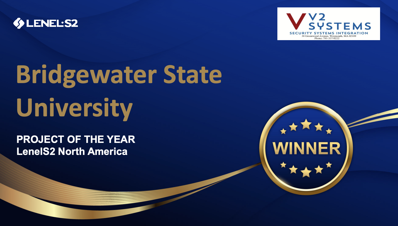 V2 Systems Wins Project of the Year Award