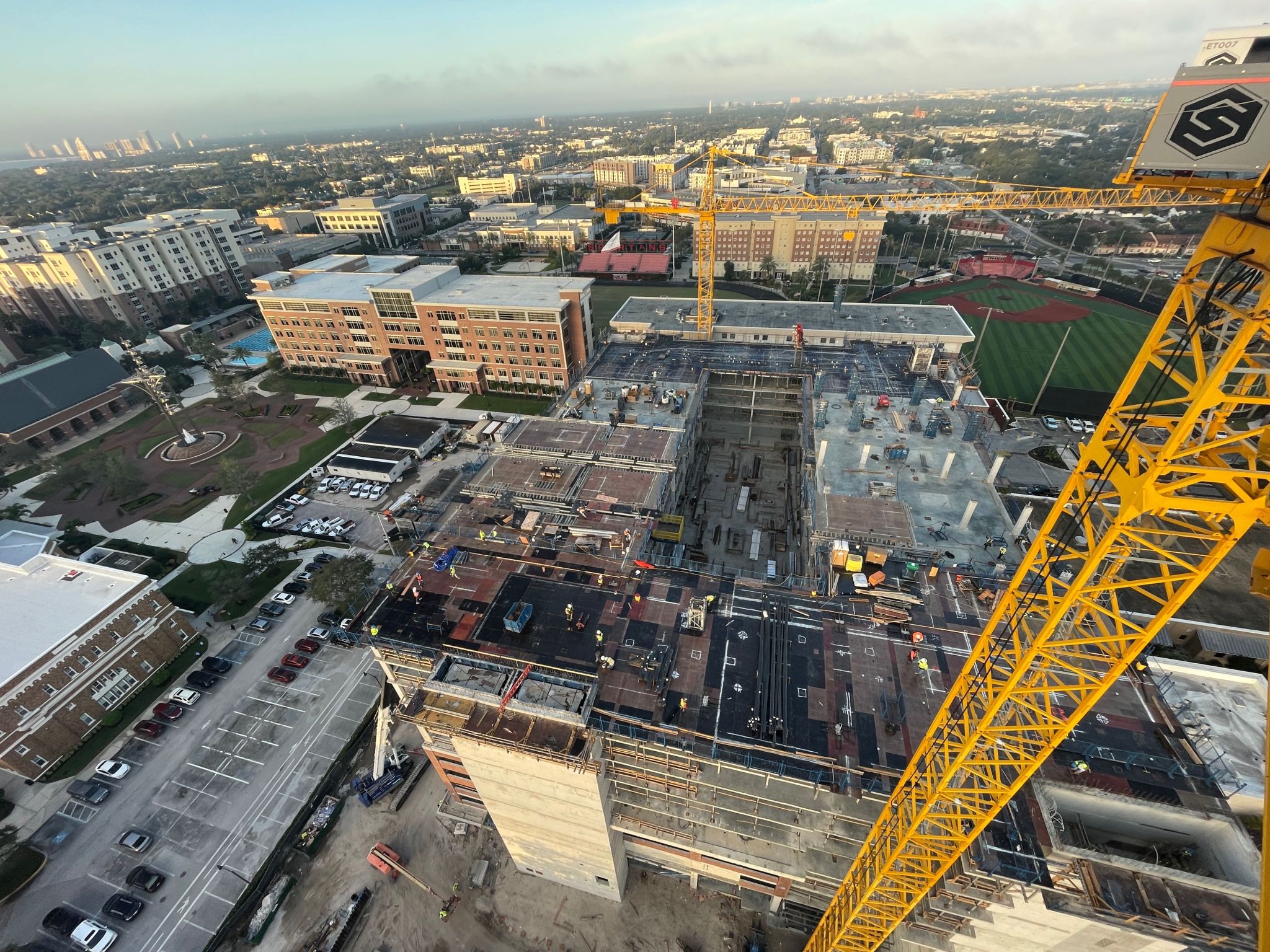 Construction Close to Topping Out at New Multipurpose Building at The ...