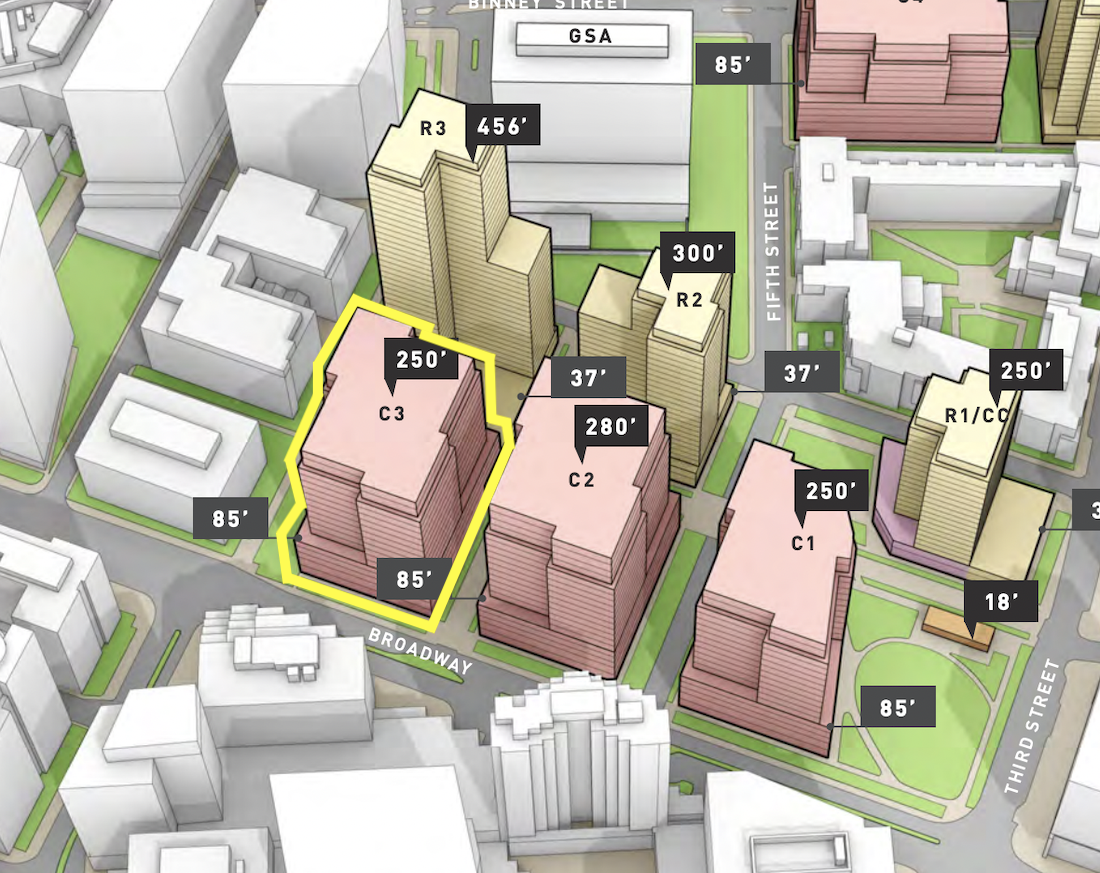 MIT Files Amendment to Begin Construction on 250-Foot "C-3" Volpe Tower﻿