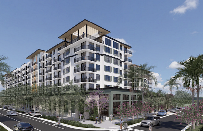 Developer Seeking Building Permits for Mixed-Use Development in Boynton Beach