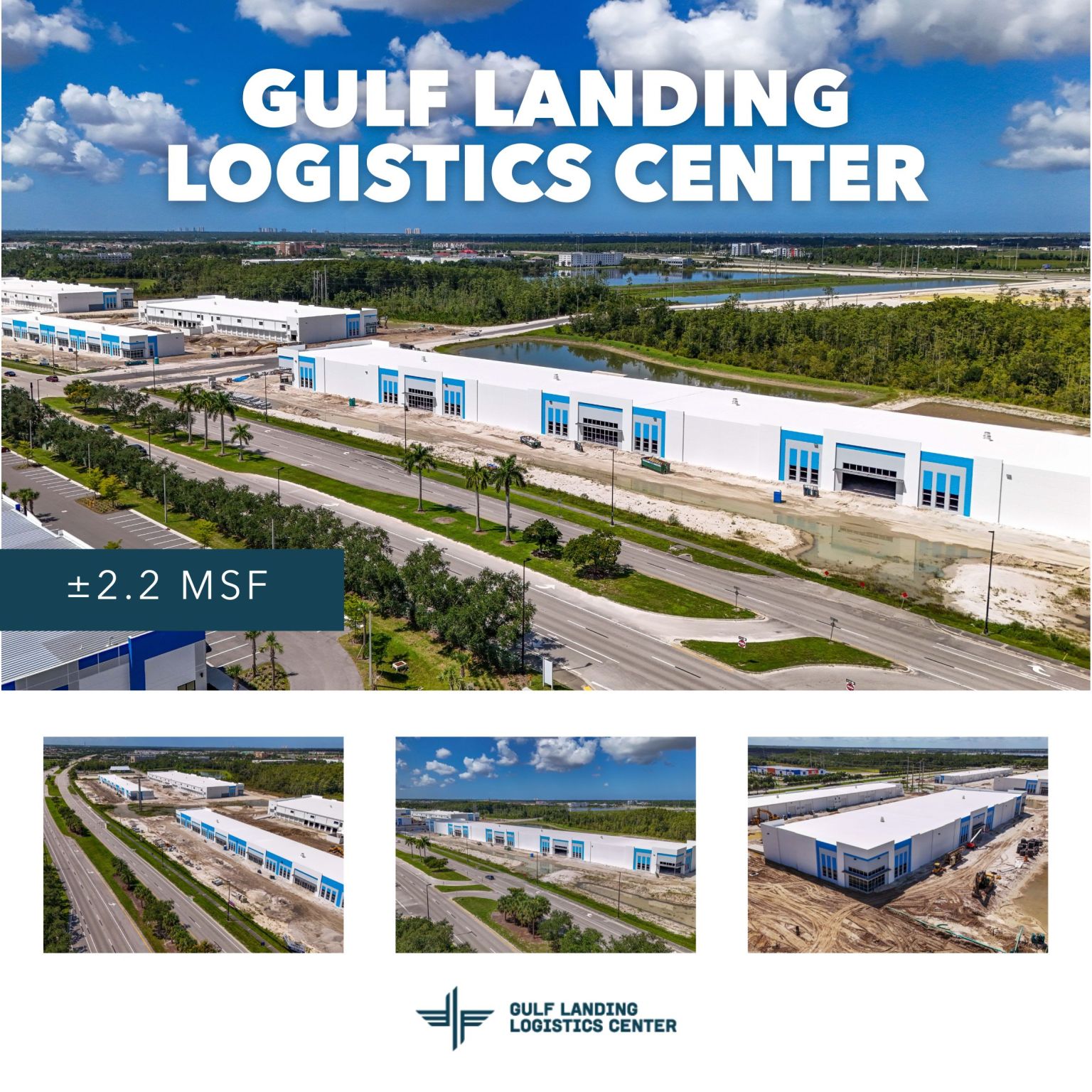 Construction in Final Stages at Gulf Landing Logistics Center
