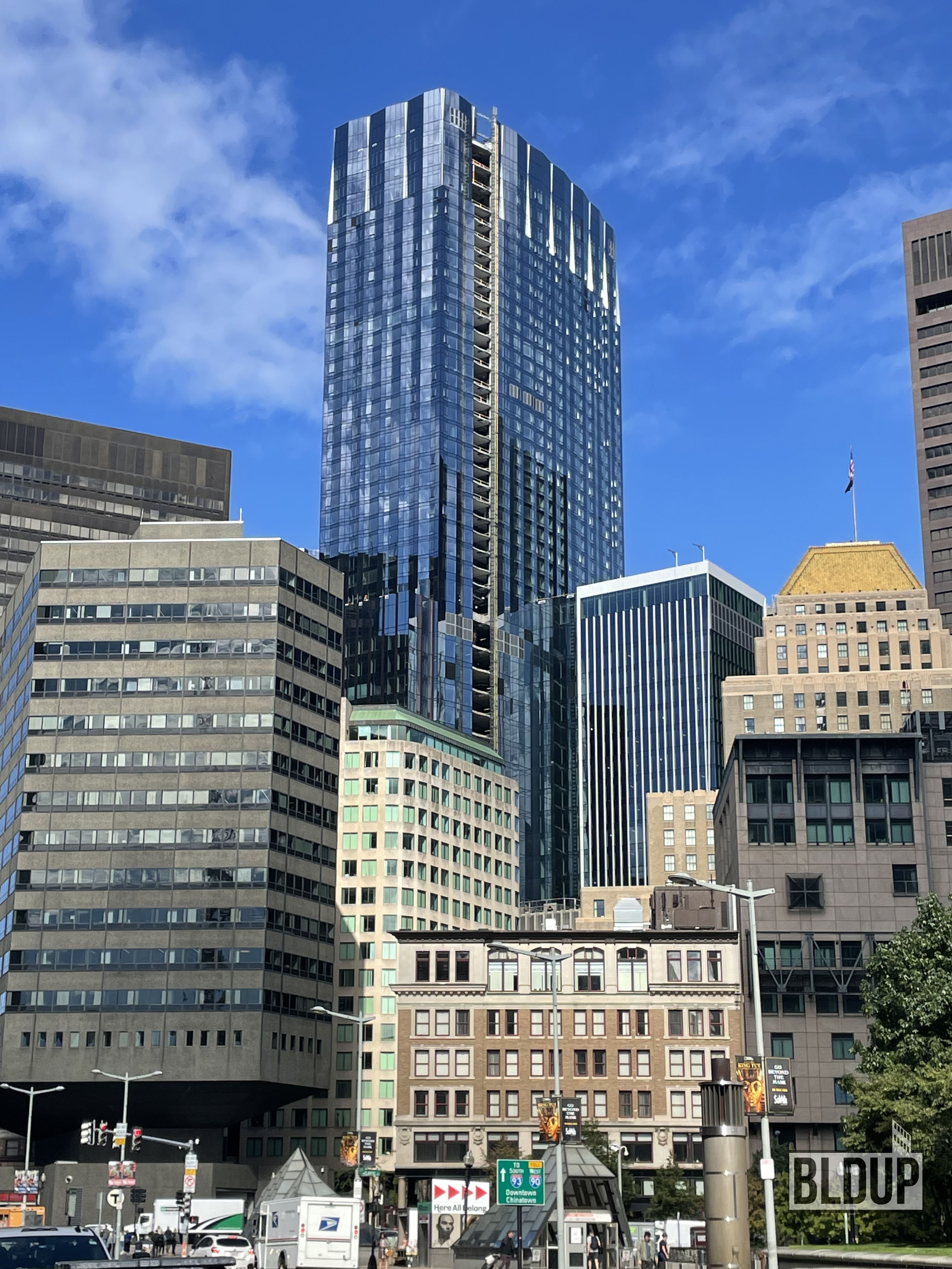 Glass Curtain Nearing Completion on Winthrop Center in Downtown Boston ...