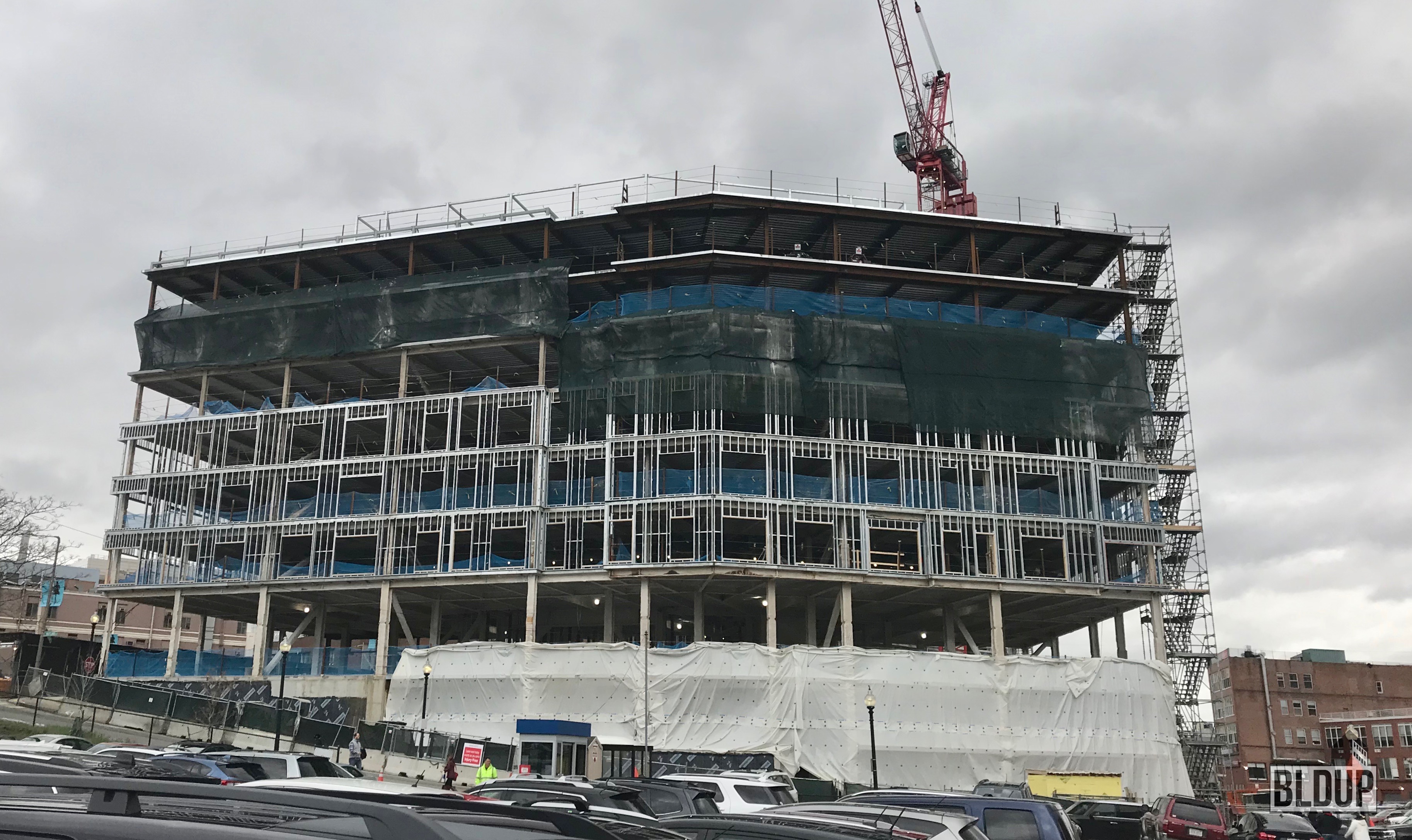 Construction Continues on Phase 1 of The Fenway Center