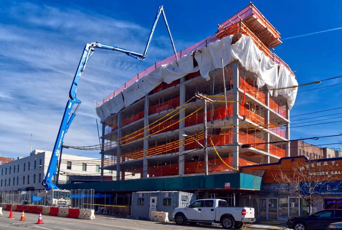 6-Story Mixed-Use Project Tops Out in Wakefield