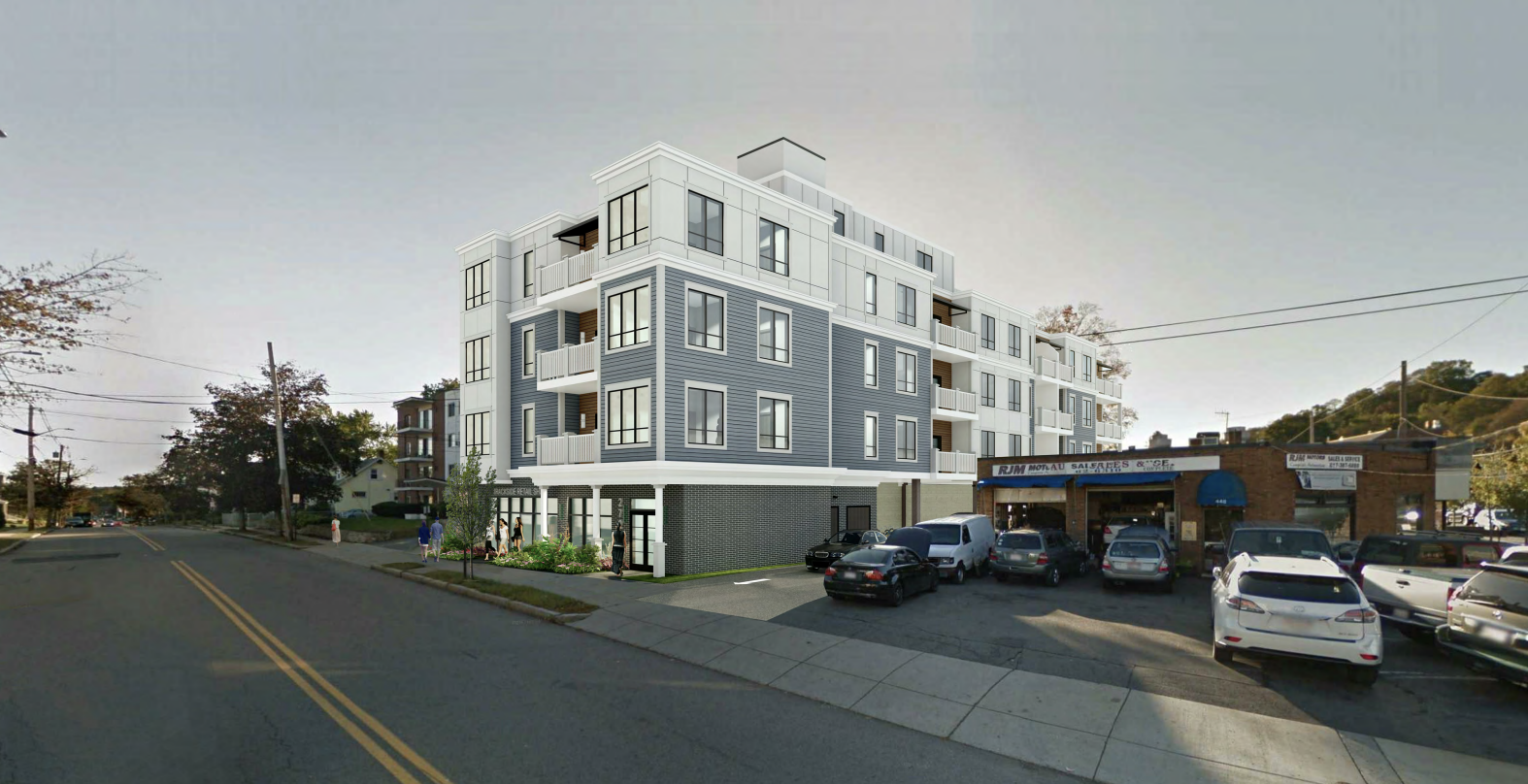 5-Story Mixed-Use Project Proposed in Melrose
