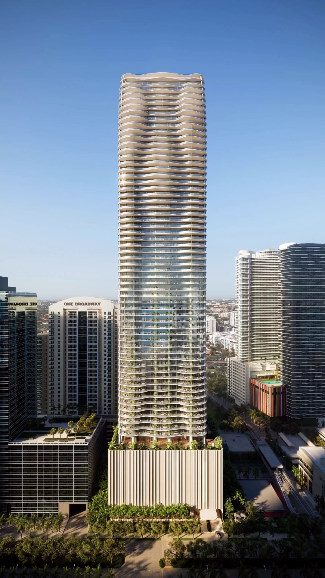 71-Story, 1428 Brickell Projects Enters Construction Permitting Phase
