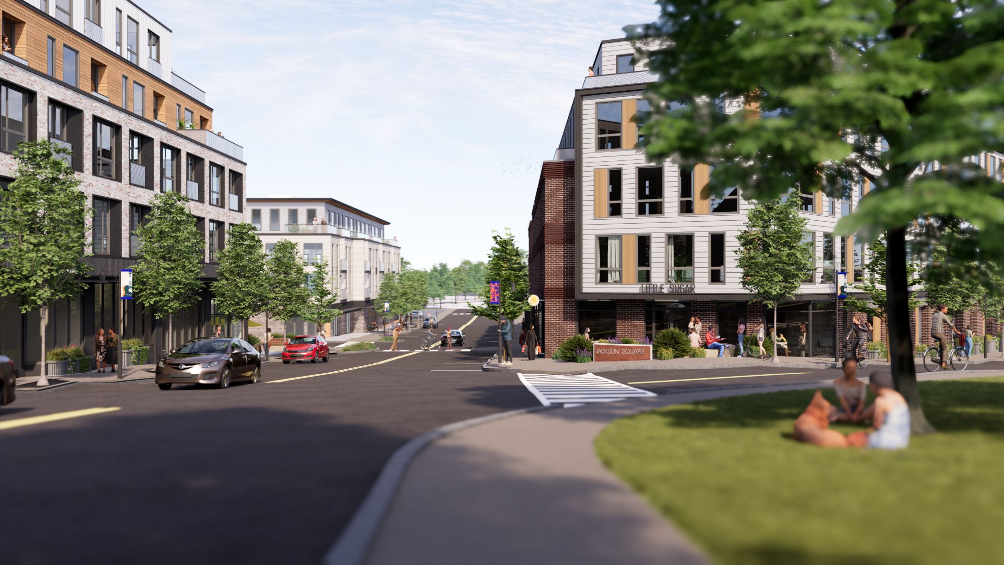 Four Building Project Planned in Weymouth's Jackson Square