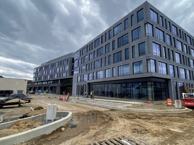 Interior Finish Work Underway for DC's New DGS HQ