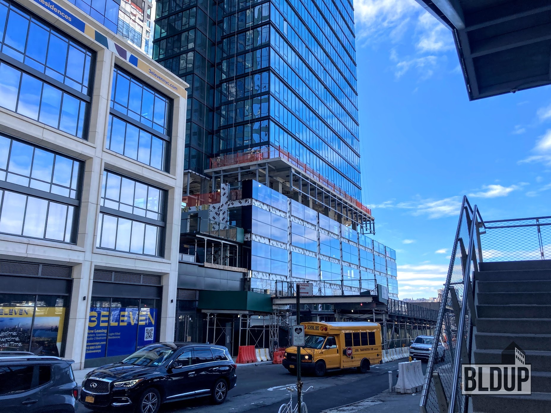 Facade Work Underway for West Chelsea Highrise