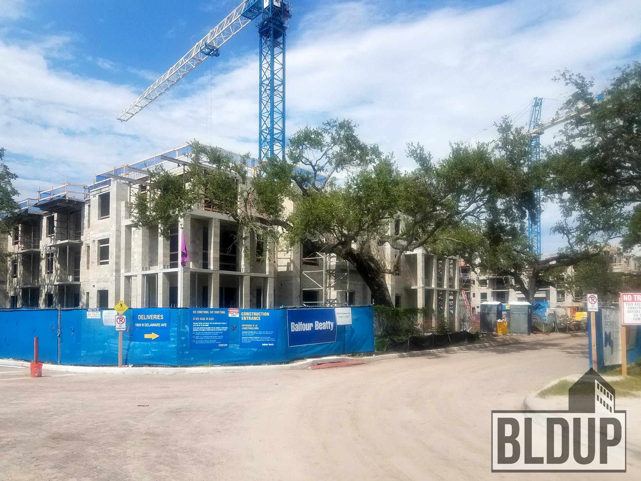 Construction Progressing at Manor West River