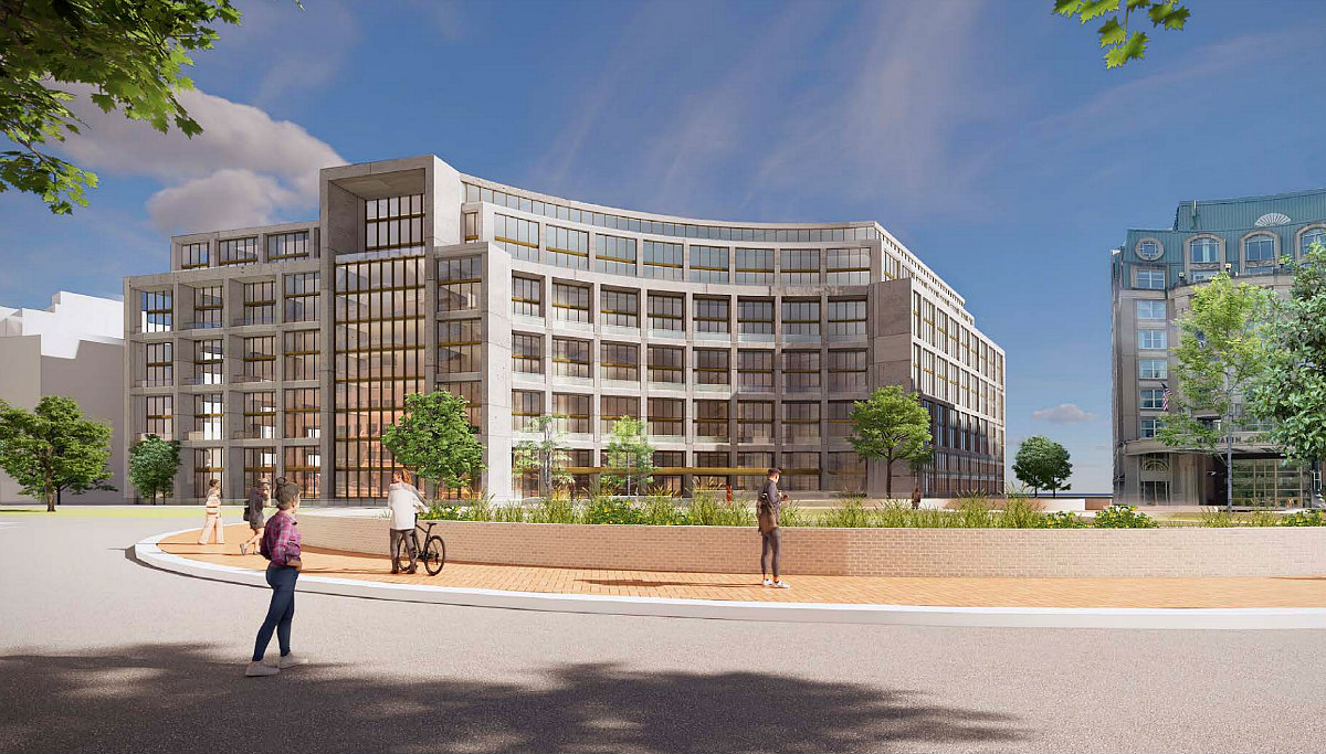 Adaptive Reuse of Office Building at 1250 Maryland Avenue SW