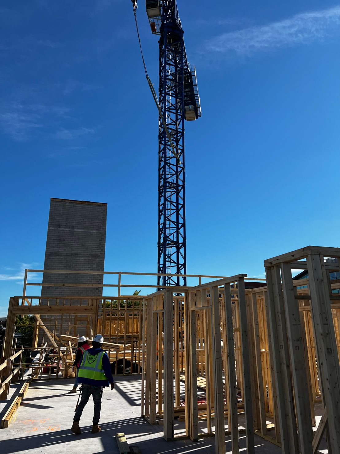 Progress at The Clara on Martin Luther King Jr. Avenue