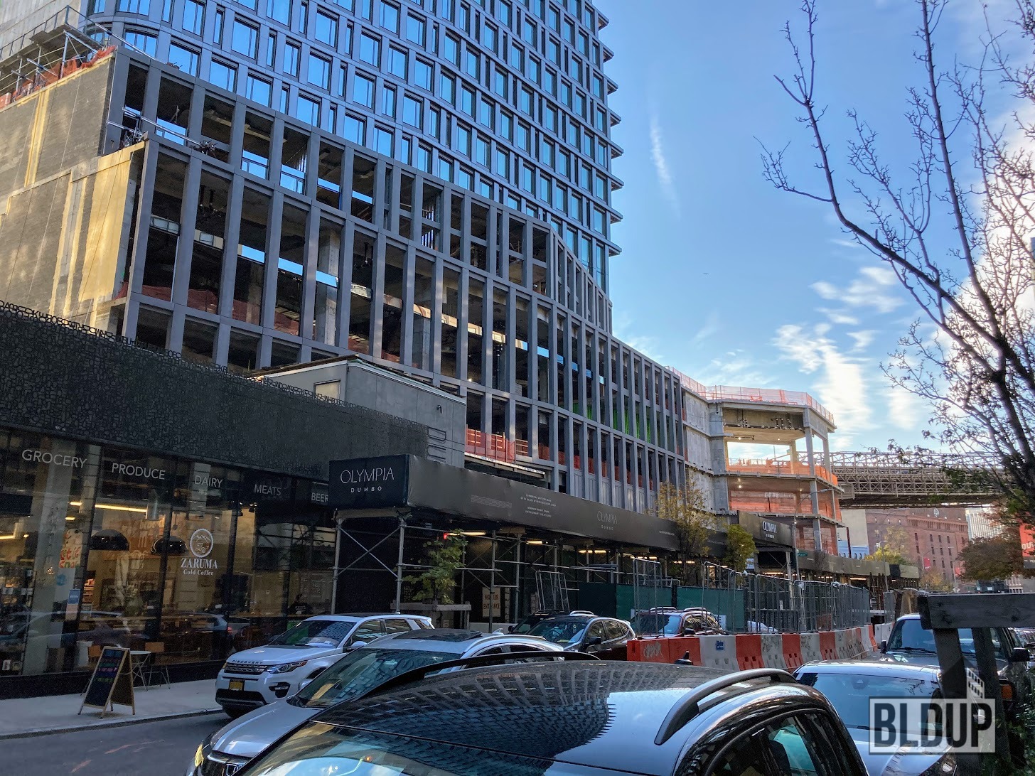 Facade Work Progresses for Luxury Condo Tower in DUMBO