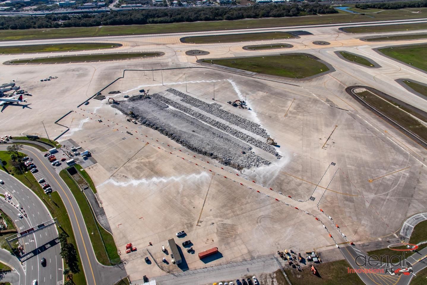 Site Work Underway at New Airside at Tampa International Airport