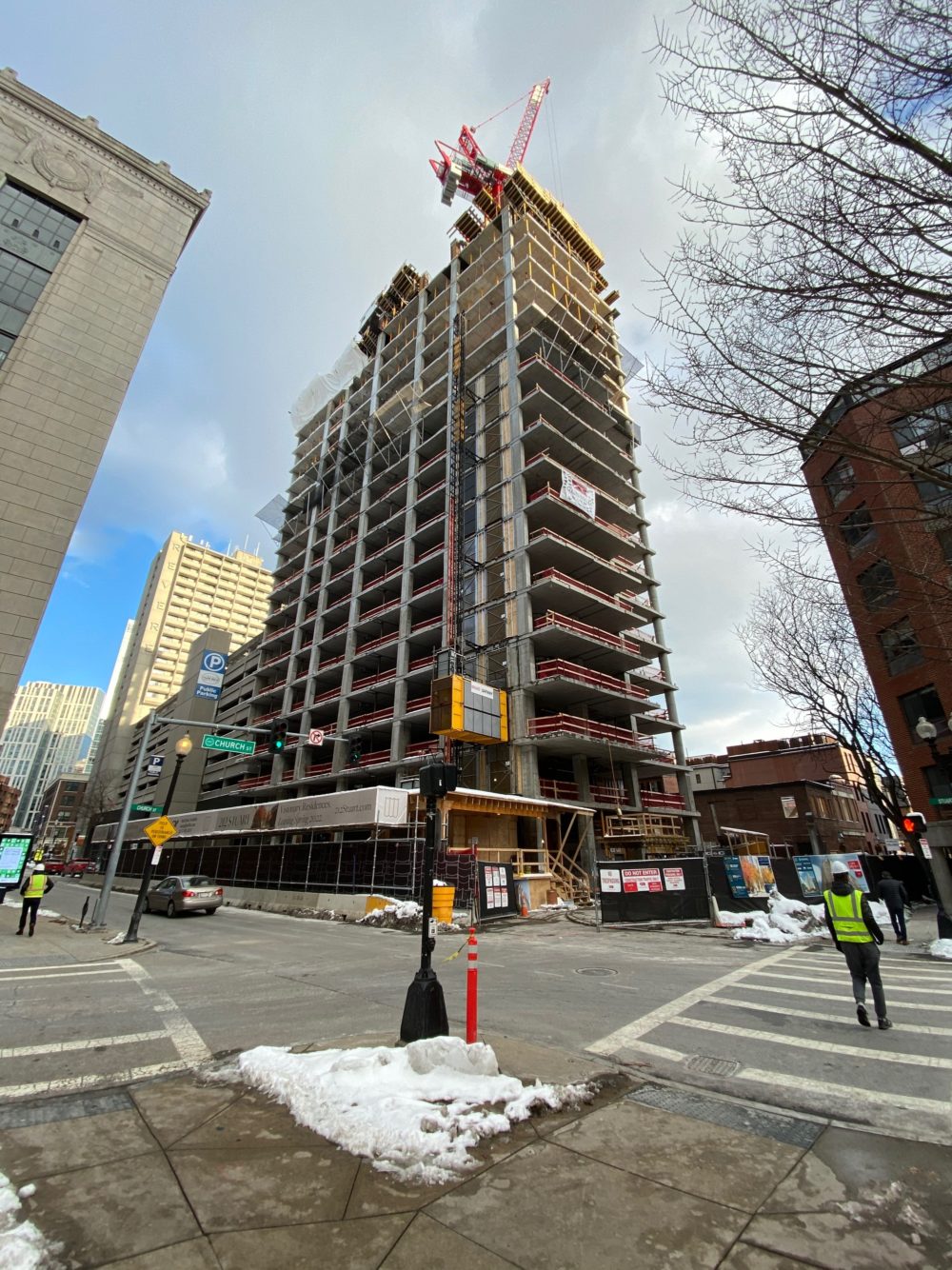 212 Stuart Street Tops Off in Bay Village