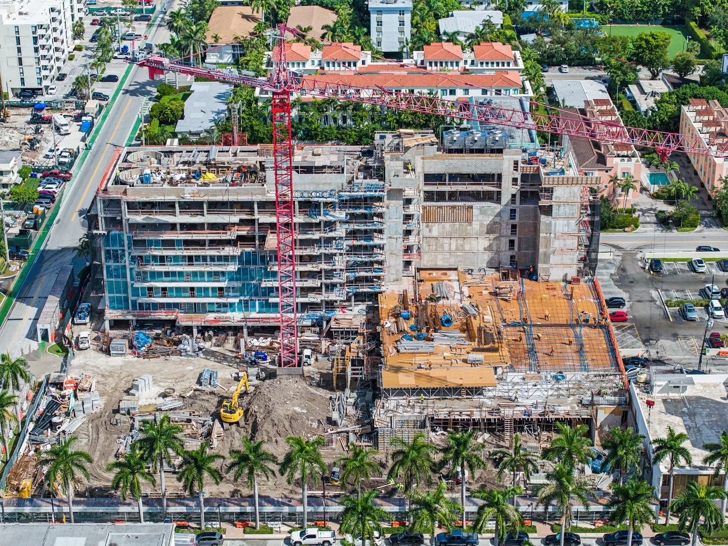 Windows Going In at The WELL Bay Harbor Islands