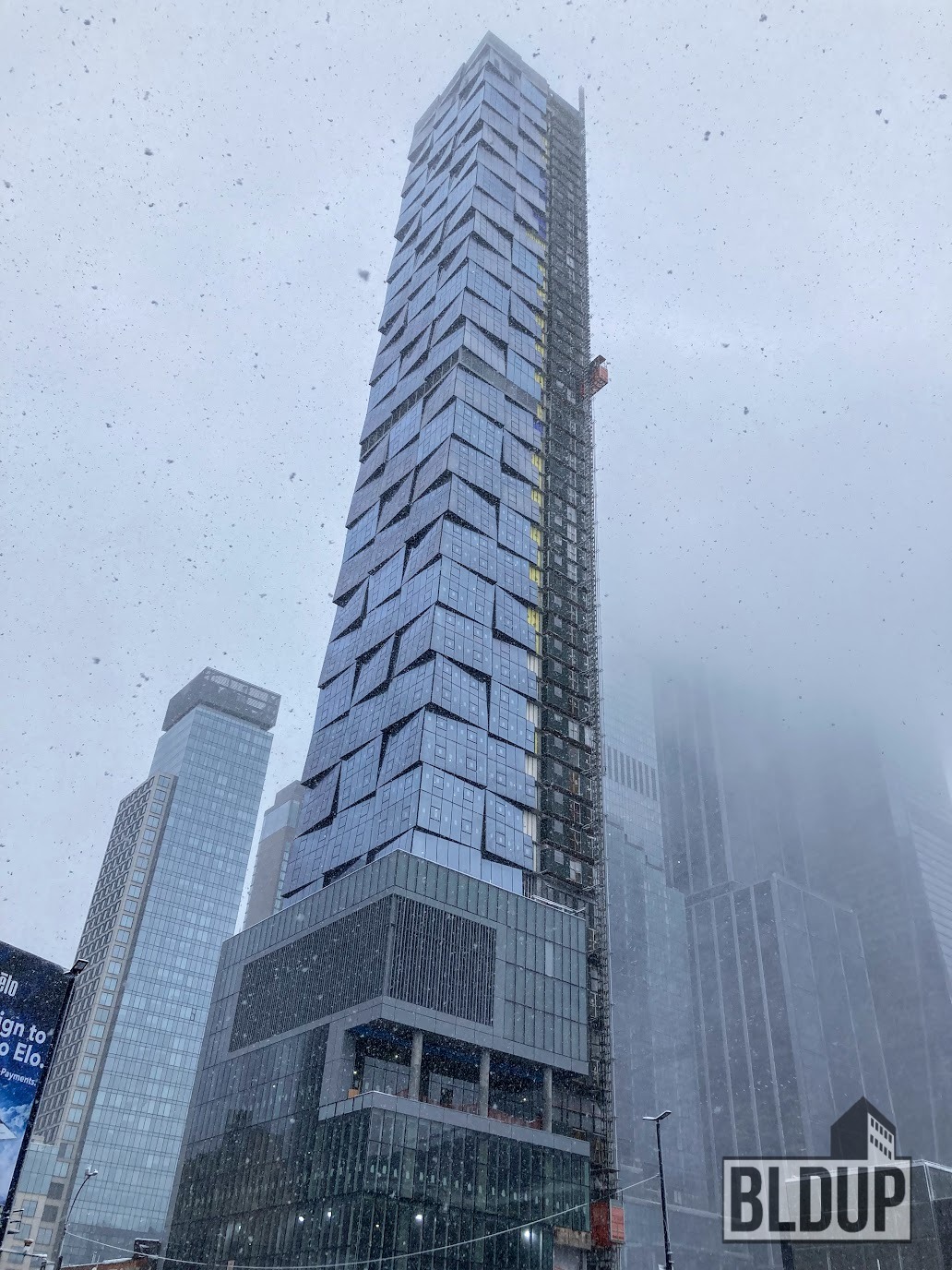 Facade Installation Progresses on Hudson Yards Hotel Tower