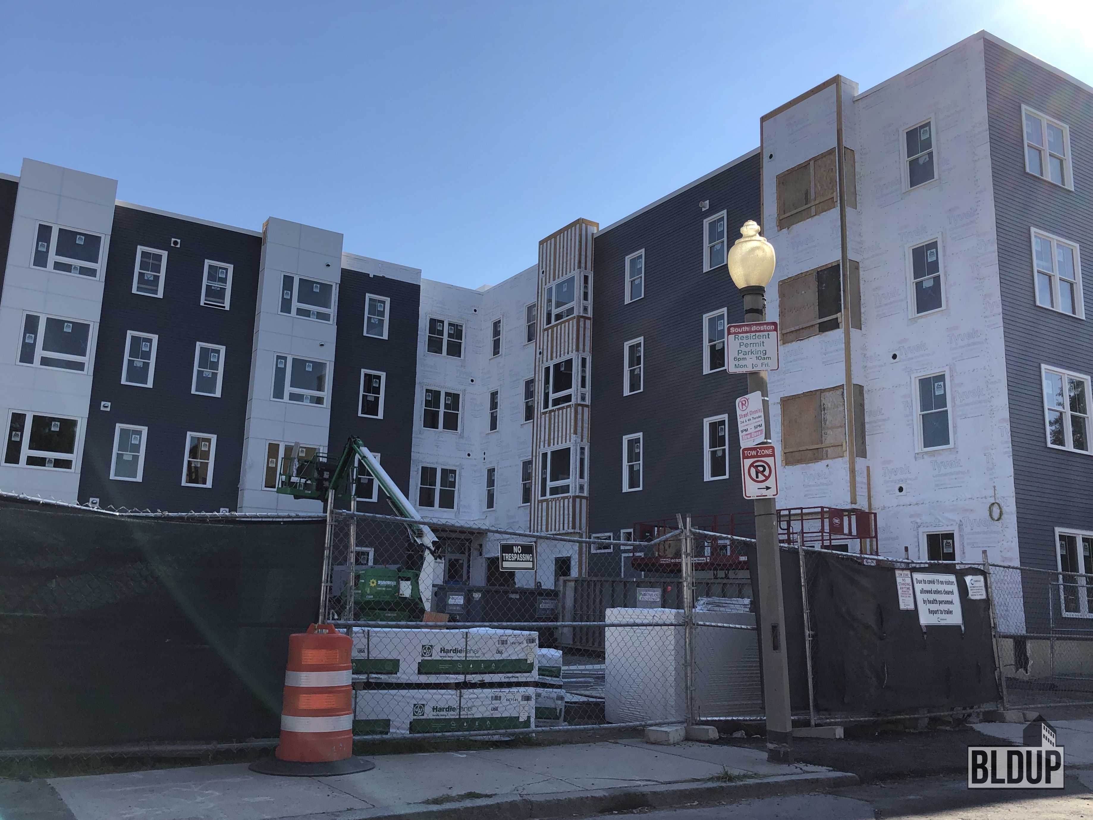 Various Stages of Construction Ongoing for Old Colony Phase III﻿