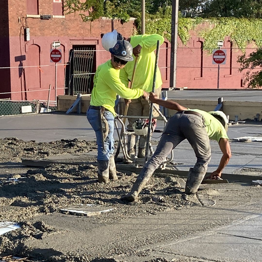 Concrete Pour Underway for Parcel 25 Phase-2 Construction | BLDUP