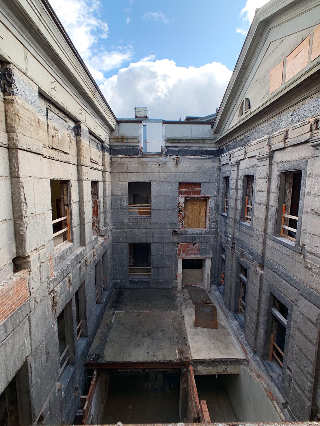 Construction Ongoing for Worcester Courthouse Redevelopment