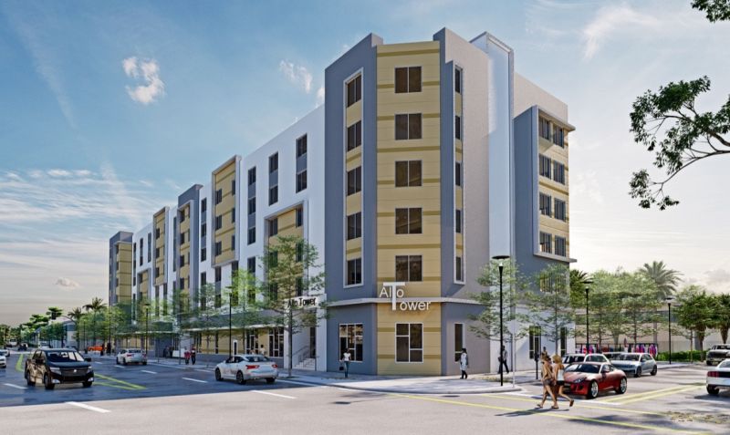 Construction at Affordable Housing Community Near Miami Airport Reaches ...