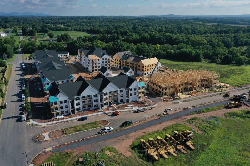Shingles Being Installed at Magnolia Haus
