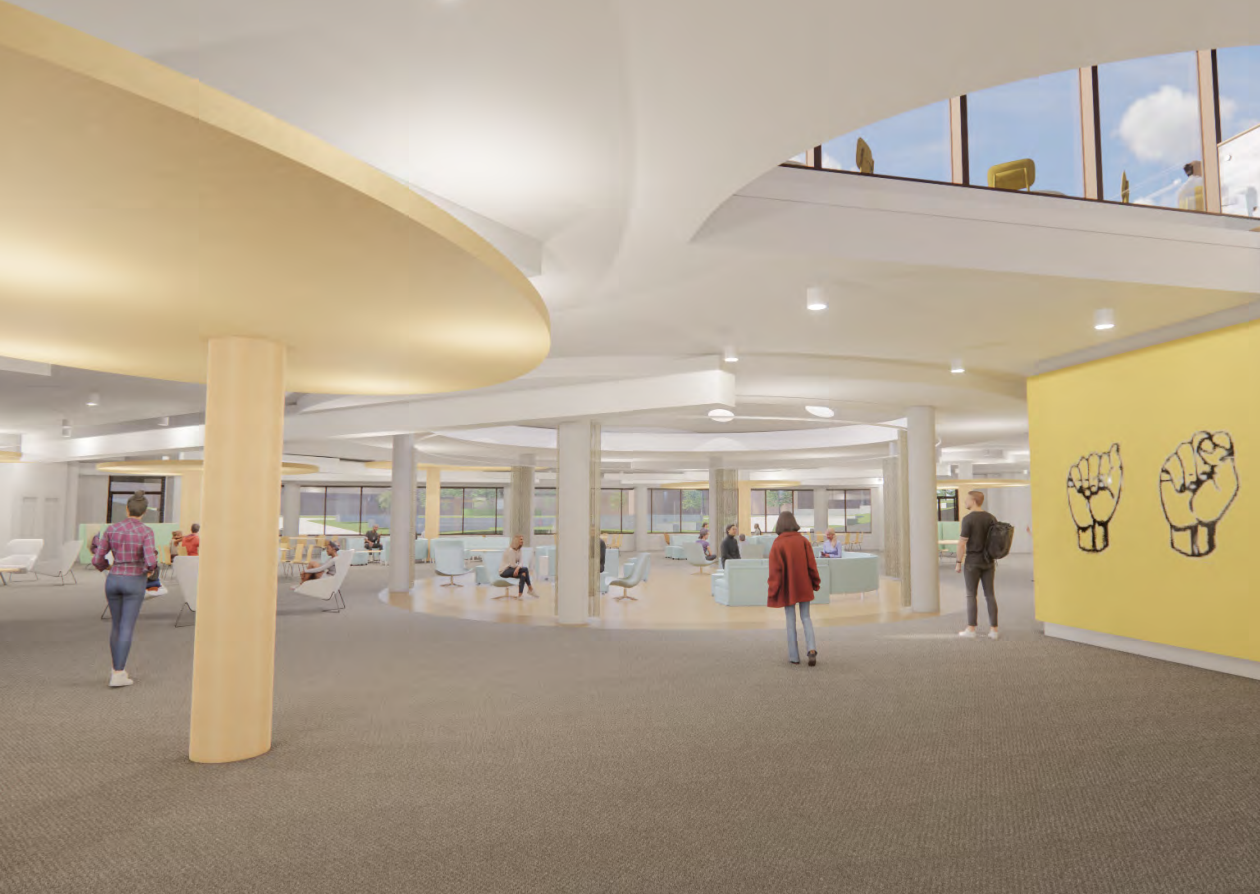 Gallaudet University Files Plans for New Merrill Learning Center | BLDUP