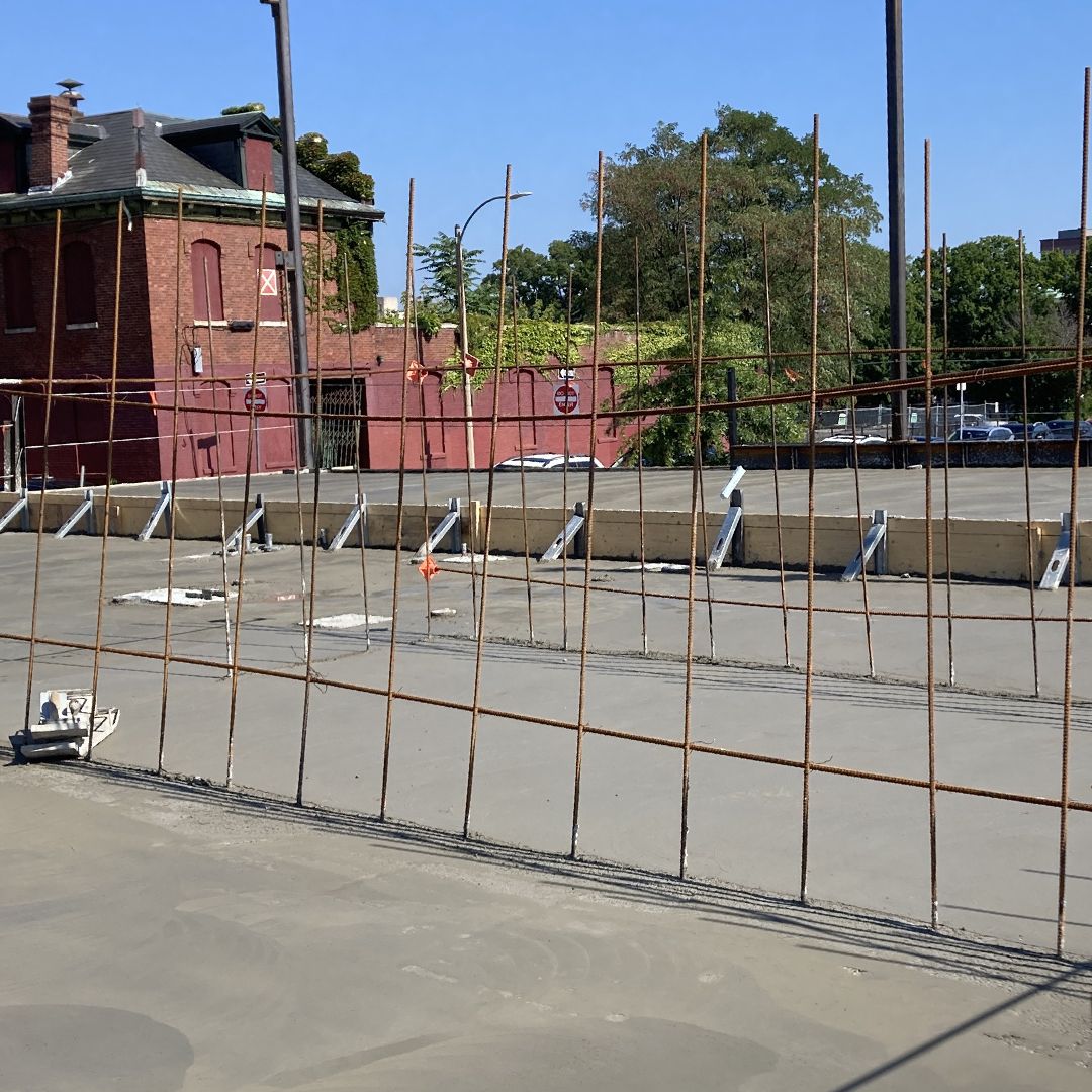 Concrete Pour Underway for Parcel 25 Phase-2 Construction | BLDUP